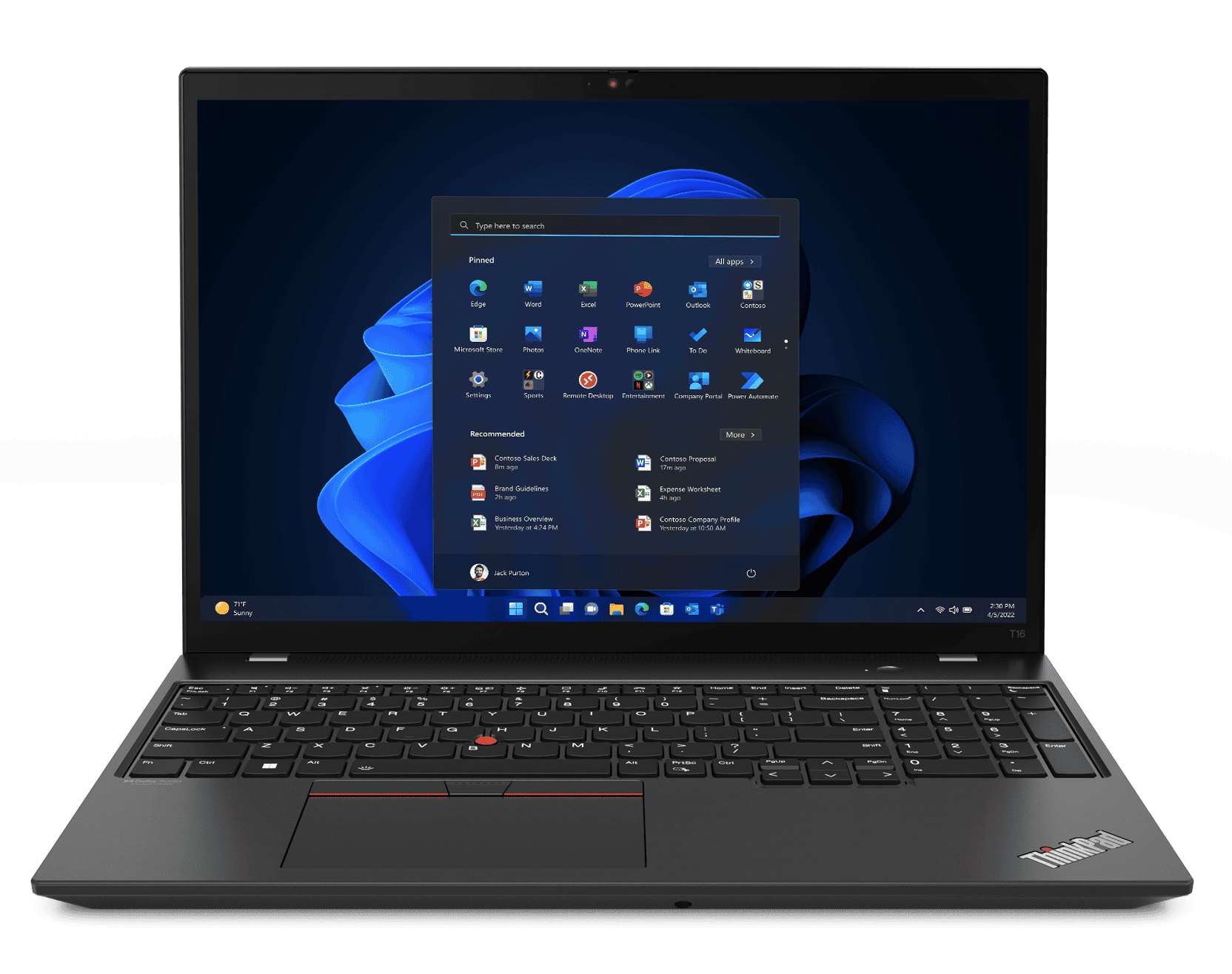 Lenovo – Thinkpad T16 Gen1 – VNV SA